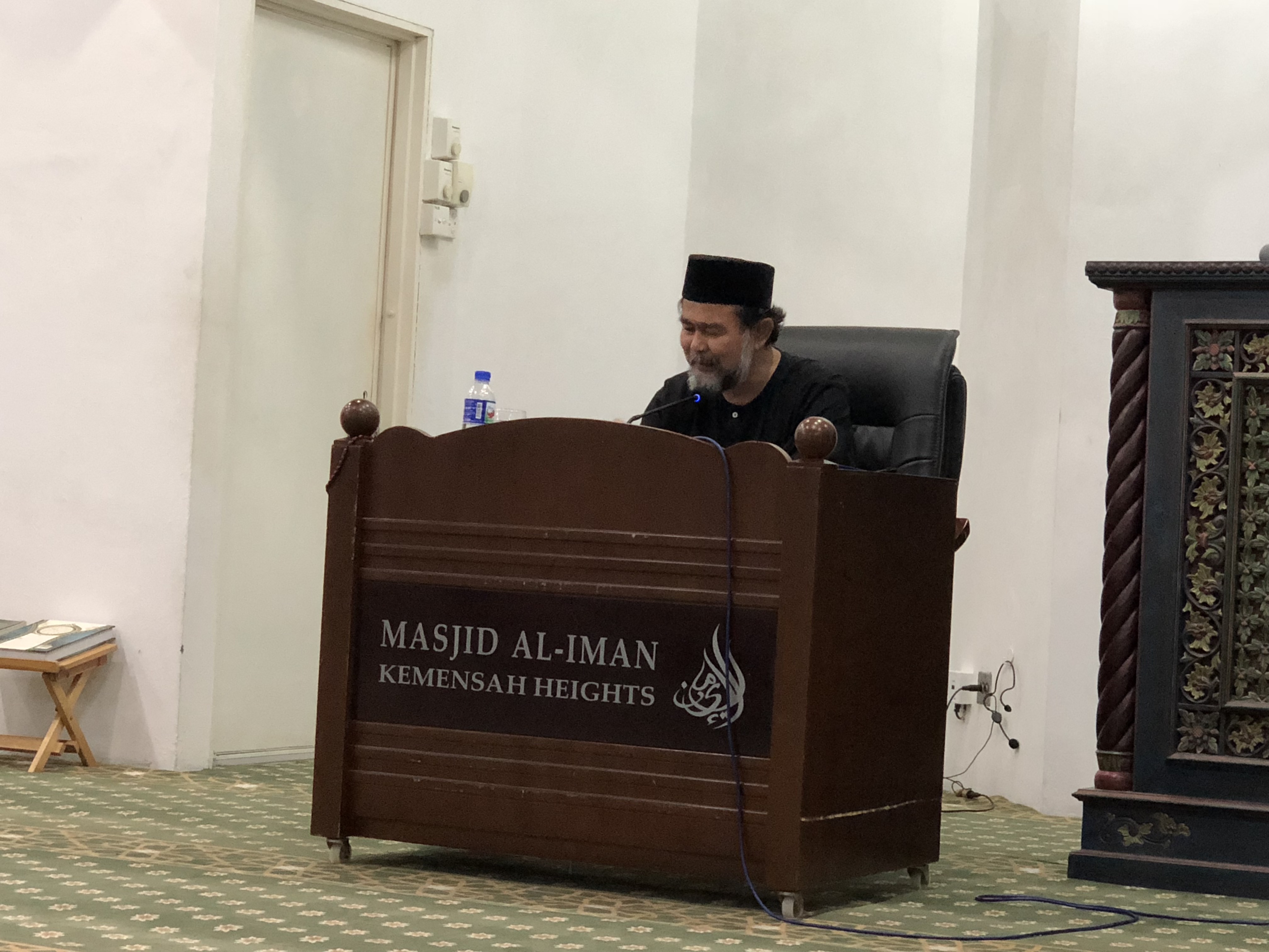 Sembang Integriti Di Masjid – Pok Nik Deen